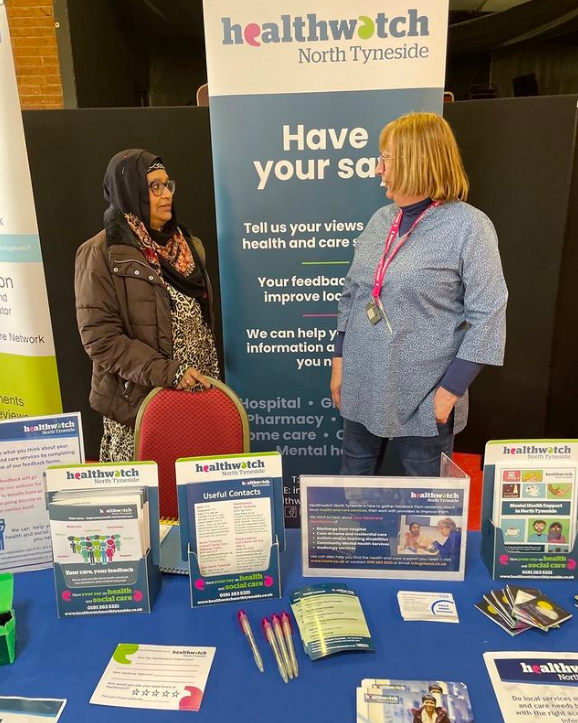 Community Engagement: Whitley Bay Library - Healthwatch North Tyneside