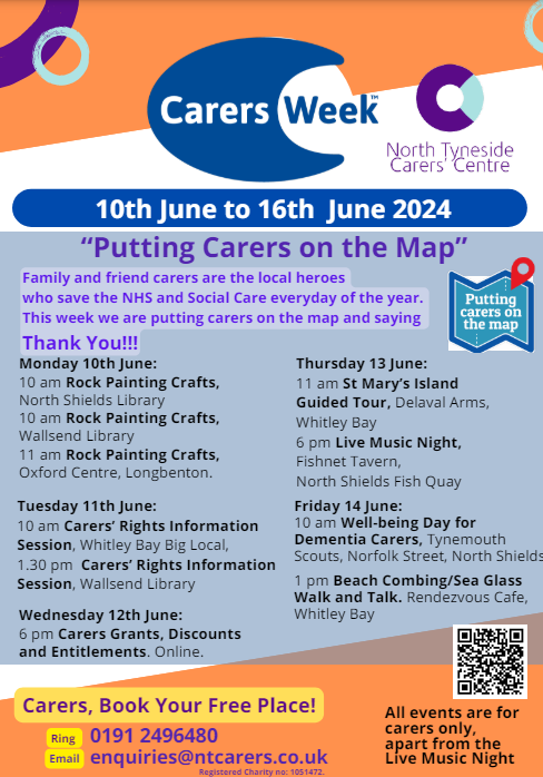 Carers Week 2024 - Healthwatch North Tyneside