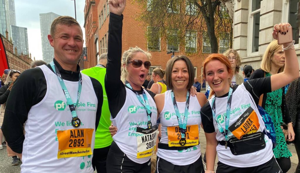 People First Take Part in First Charity Run - People First